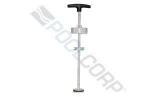 POOL360 | Black Slide Valve Piston Assembly with Handle for Push Pull ...