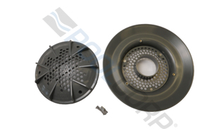 POOL360 | PDR2 10" Dark Gray Powerful Debris Removal Drain without Sump