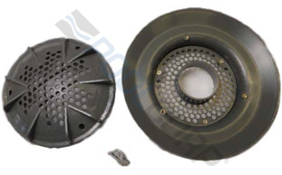 POOL360 | PDR2 10" White Powerful Debris Removal Drain without Sump