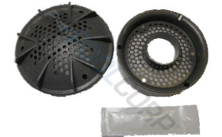 POOL360 | 10" White PDR2 Powerful Debris Removal Drain Retro Fit Kit