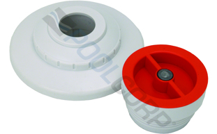 POOL360 | 1-1/2" MPT Light Gray Extender with Plaster Cap and ...