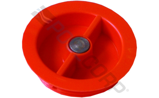 POOL360 | 1 1/2" Cap for Plastering with Magnet Finding Metal Insert