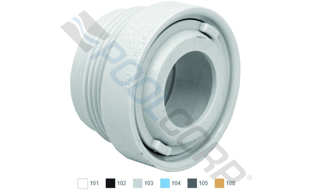 POOL360 | 1/2" Clear Return Extender with 1-1/2" MPT, 1" Orifice ...