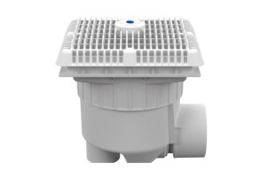 POOL360 | 9" Square Anti-Entrapment Suction Outlet Cover With 3" Socket ...