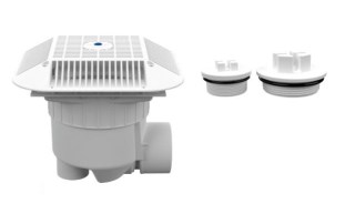 POOL360 | 14" Square Anti-Entrapment Suction Outlet With 3" Socket Sump ...