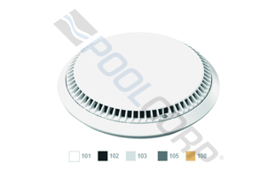 POOL360 | 10" Black Round Anti Entrapment Suction Outlet Cover