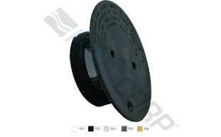 POOL360 | 2" x 1-1/2" Dark Gray Return Diverter Plate