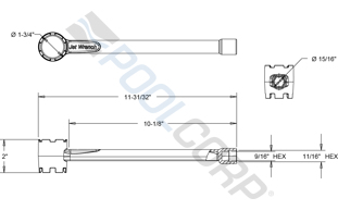 POOL360 | Socket and Jet Removal Tool