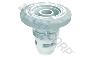 POOL360 | Black/ Light Gray Aquathunder Wavejet Jet Barrel