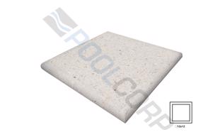 POOL360 | 12" x 12" Ivory Shellock® Four Sided Bullnose Coping