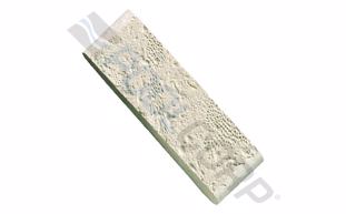 POOL360 | 4" x 16" Ivory Corallock® Pre-cut Double Sided Bullnose ...