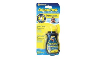 POOL360 | AQUACHEK YELLOW 4-IN-1 CHLORINE TEST STRIPS BLISTER PACK 50PK