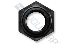 POOL360 | 2" Black Poly Bulkhead Fitting