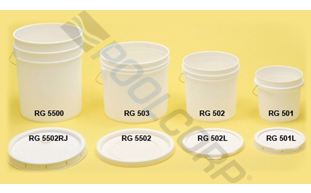 POOL360 | 2 GALLON WHITE PAIL