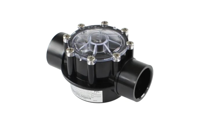 POOL360 | HAYWARD PSV GREY 50MM CHECK VALVE