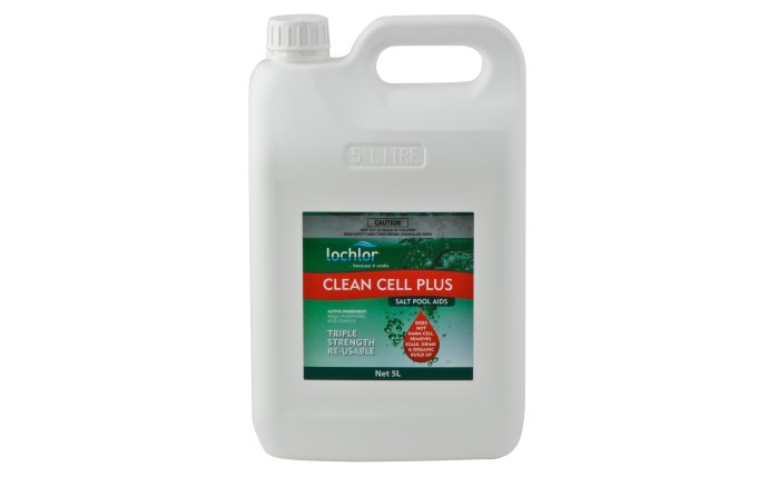 POOL360 | LO-CHLOR CLEAN CELL PLUS 5L BOTTLE DG 8