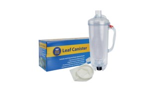 POOL360 | LEAF CANISTER A/GOLD - T647/BOX-AG/1/4