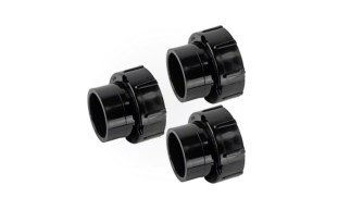 POOL360 | JANDY CS / CV/ CL SERIES TAIL PIECE CAP AND UNION NUT SET OF 3