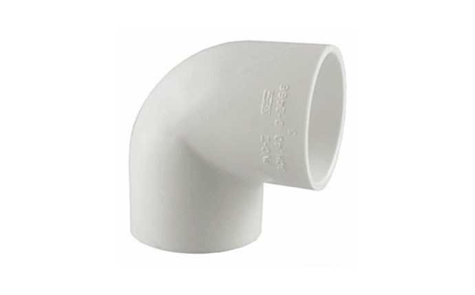 POOL360 | VINIDEX PVC 90 DEGREE 80MM ELBOW