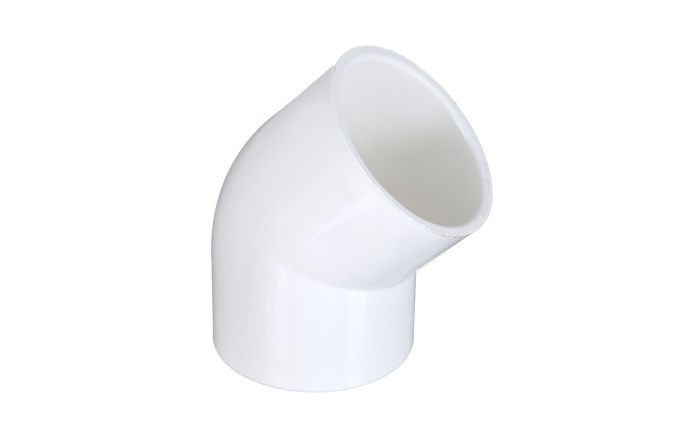 POOL360 | VINIDEX PVC 45 DEGREE 20MM ELBOW