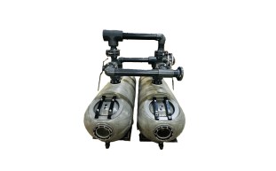 POOL360 | 34" x 81" Micron Horizontal Filter with 4" Flange Top Port ...