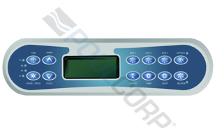 POOL360 | 12-Button Duplex Digital Control Panel