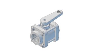 POOL360 | 1" Standard Port with Stainless Steel Hardware Bolted Ball ...