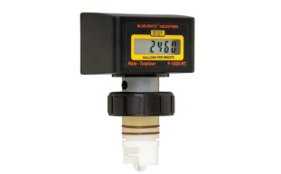 POOL360 | F-1000RB Digital Flow Meter with 2"S PVC Tee