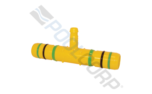 POOL360 | Blazing Fast Fittings™ 1" x 1" x Swing Pipe Barb Tee