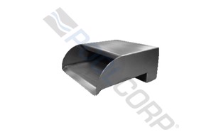 POOL360 | 36" Copper Smooth Flow Radius Scupper