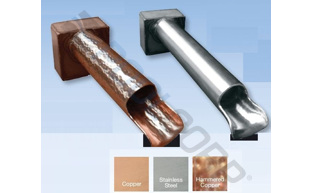 POOL360 | 1.5" Copper Cannon Scupper