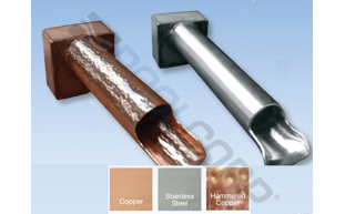 POOL360 | 3" Copper Cannon Scupper