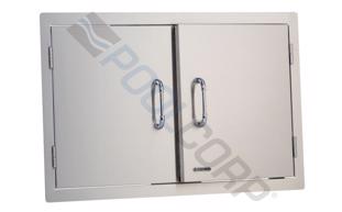 POOL360 | 30" Stainless Steel Double Doors