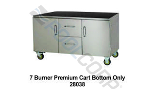 POOL360 | Cart Bottom for 7-Burner Premium Grill Head