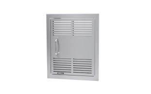 horizon | Stainless-Steel Dual Lined Vented Vertical Access Door with ...