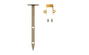 POOL360 | Brass Shield and Stainless Steel Stake for Mini Beam 400 Lumens