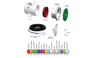 POOL360 | Spectrum 360 Multi-Color Jandy LED Light Kit with 100' Cable ...