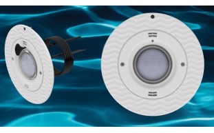 POOL360 | Large Multicolor Lite Star® Retrofit LED Pool Light with Gray ...