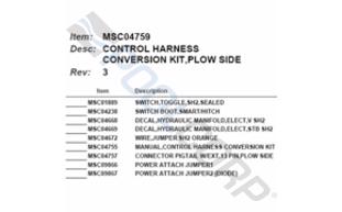 POOL360 | Plow Side Control Harness Conversion Kit