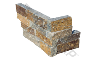 POOL360 | 1 to 3cm Ledger Stone Corner Alpine Harvest