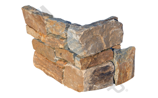 POOL360 | 2 to 4cm Stainless Steel Ledger Stone Corner Mesh Alpine Harvest