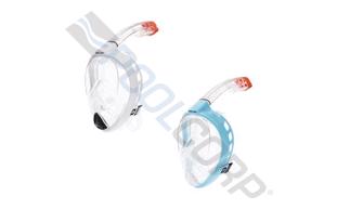 POOL360 | 6/CS WHITE SEACLEAR VISTA SNORKLING MASK