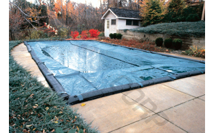 POOL360 | 24' x 44' Rectangle Classic Winter Cover with 7 Year Warranty