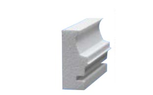 POOL360 | 8' Styrofoam Coping Fiberglass Box of 4