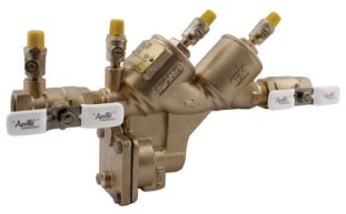POOL360 | 2" Bronze Lead Free Reduced Pressure Backflow Preventer Ball ...