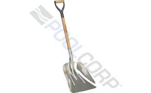 POOL360 | 10 lb Aluminum D-Handle Western Scoop Shovel