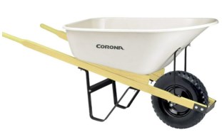 horizon | Poly Wheelbarrow 6 CuFt with 60" Wood Handles