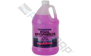 POOL360 | Champion | 1 gal Bottle Red Pipe & Filter System Antifreeze