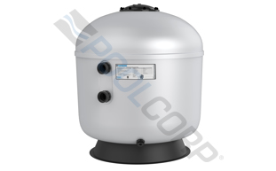 POOL360 | 30" HCF Series Gel Coated Commercial Fiberglass Sand Filter 2" Bulkhead
