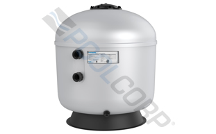 POOL360 | 34" HCF Series Gel Coated Commercial Fiberglass Sand Filter 2" Bulkhead
